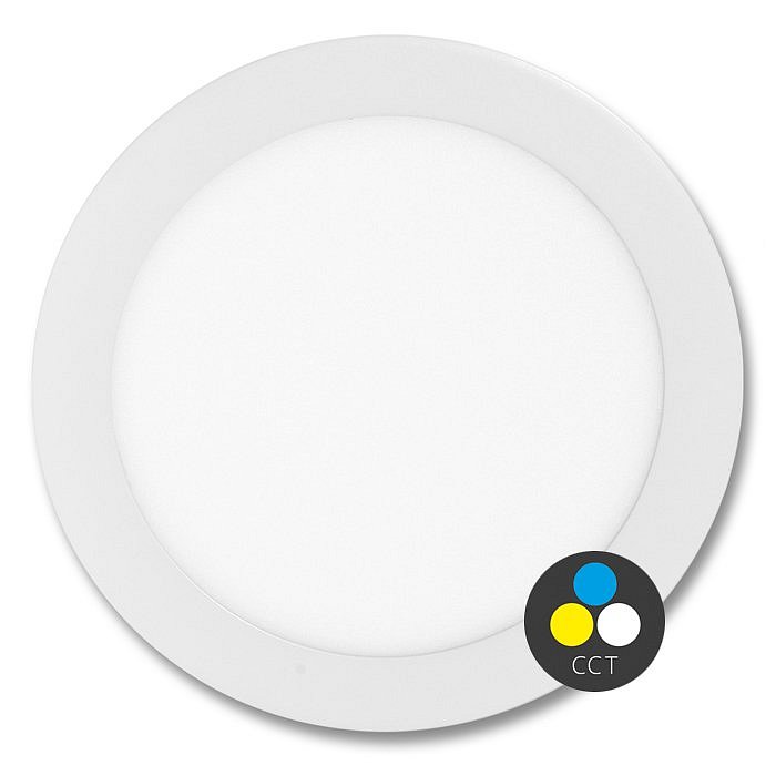 Led panel Ecolite Lada - bílá, kruh, 30 cm, 25W | LaSamba.cz